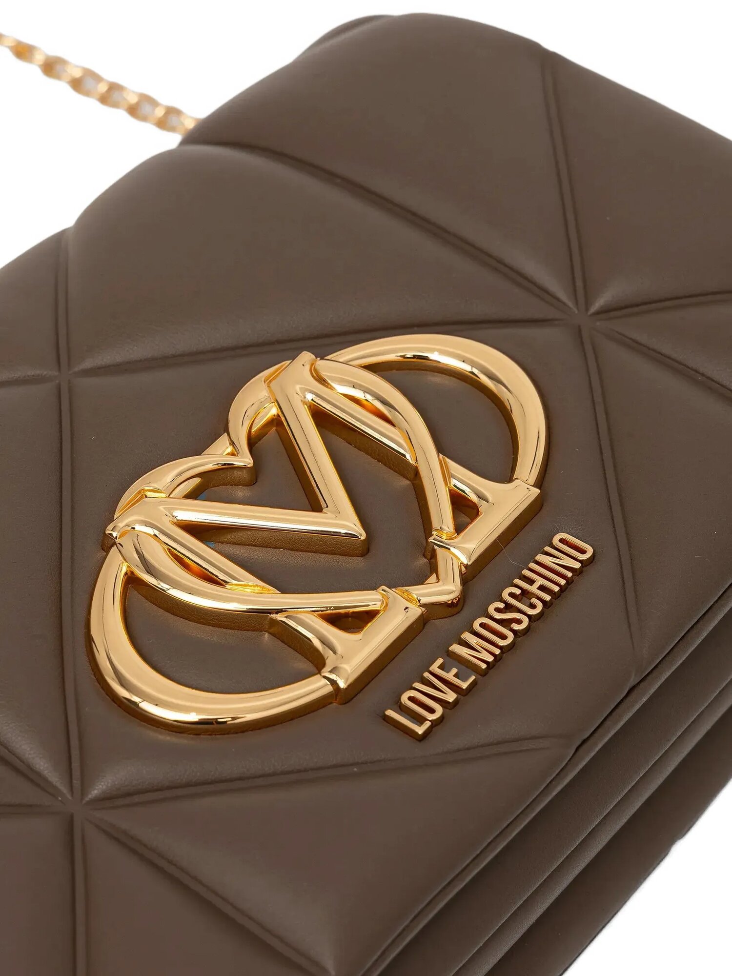 Сумка LOVE MOSCHINO, темно-коричневый — фото 1