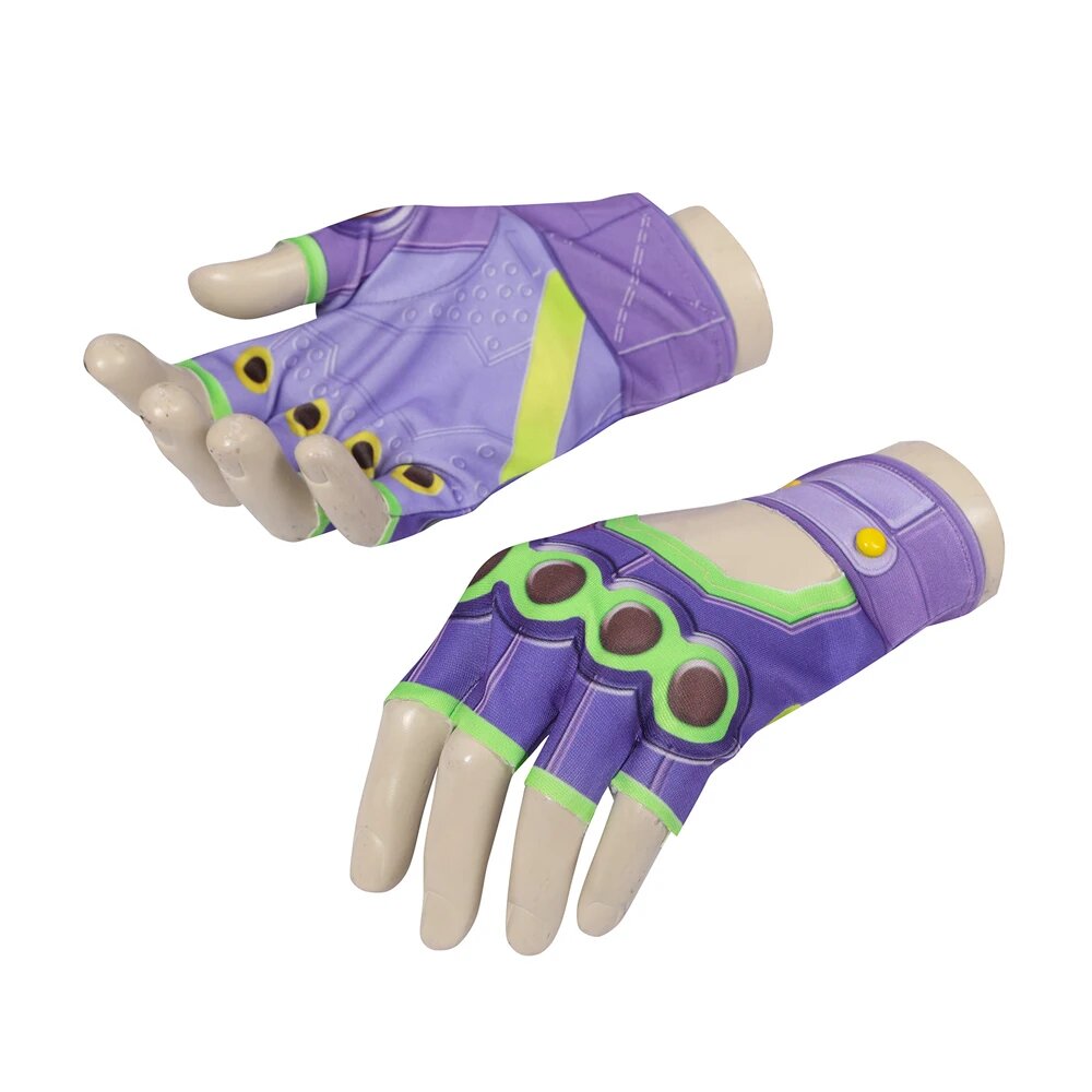 Костюм Геко из Валоранта Фиолетовый, М, Only gloves