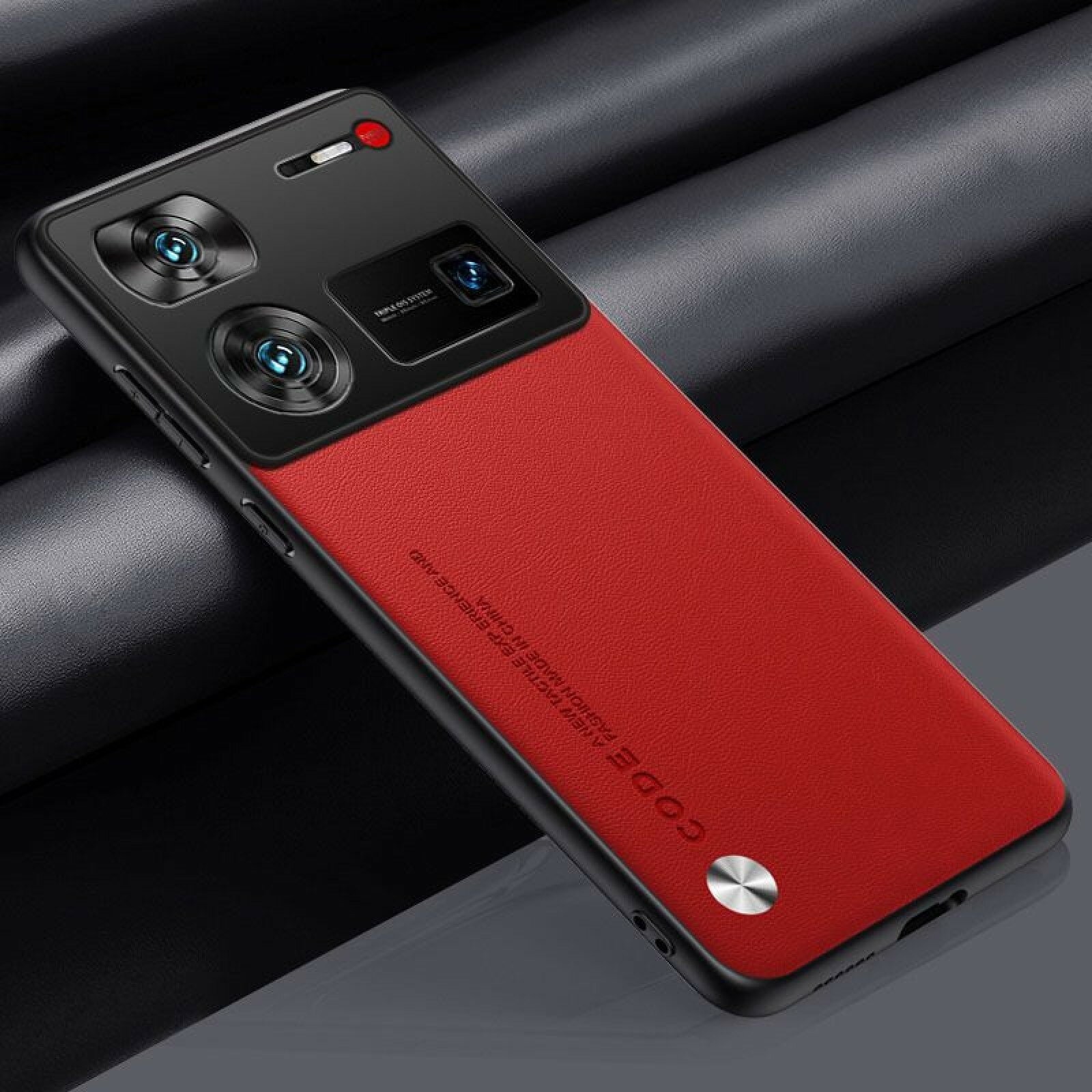Жесткий чехол MyPads для Nubia Z60 Ultra красного цвета, защита от ударов и царапин