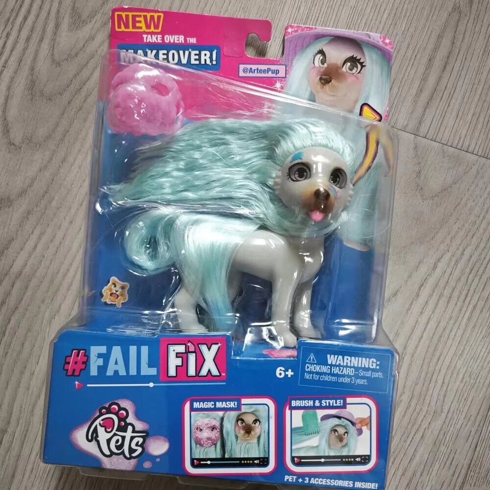 Fail Fix ArtiePup, пластиковая кукла, цвет D, в оригинальной упаковке