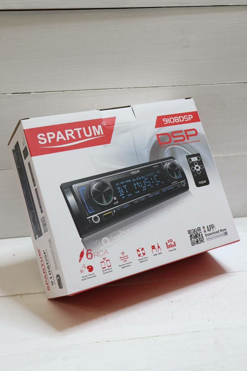 Автомобильная магнитола 9108DSP с Bluetooth и DSP