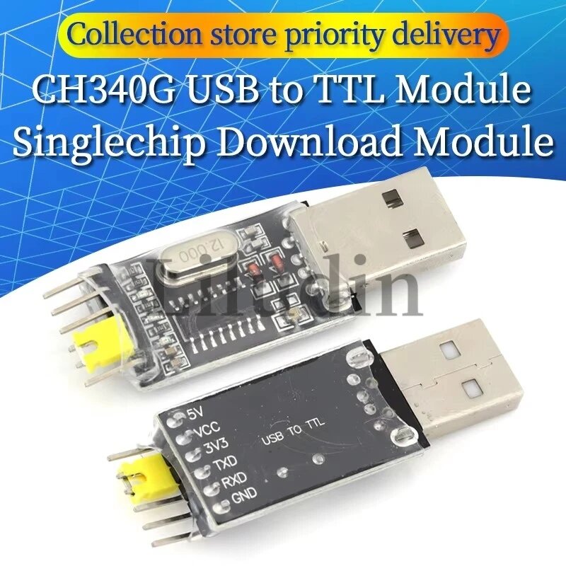 Liludin USB-TTL конвертер CH340G 1 Pcs