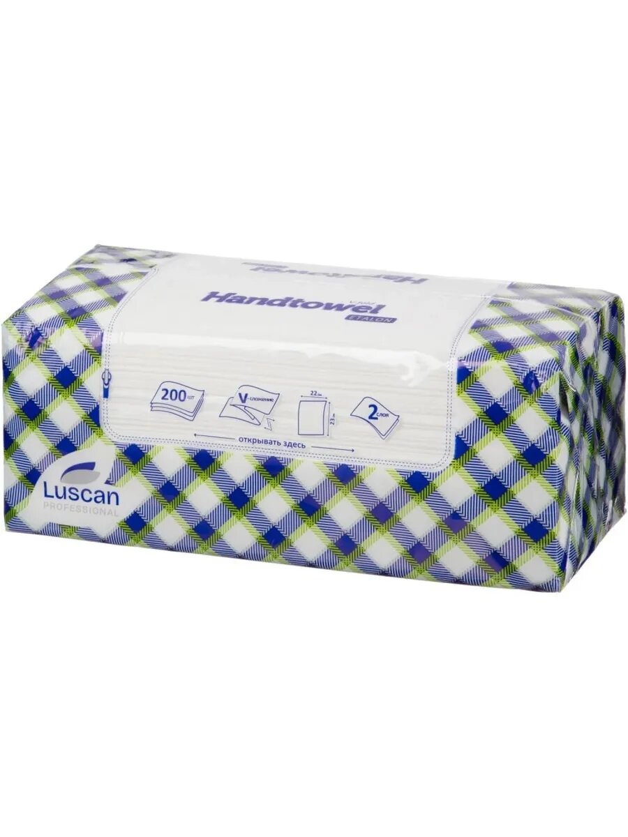 Бумажные полотенца Luscan Professional V-сл 2сл