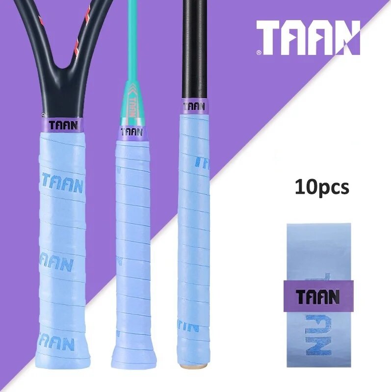 Грипсы для теннисной ракетки TAAN, 10 шт, Blue