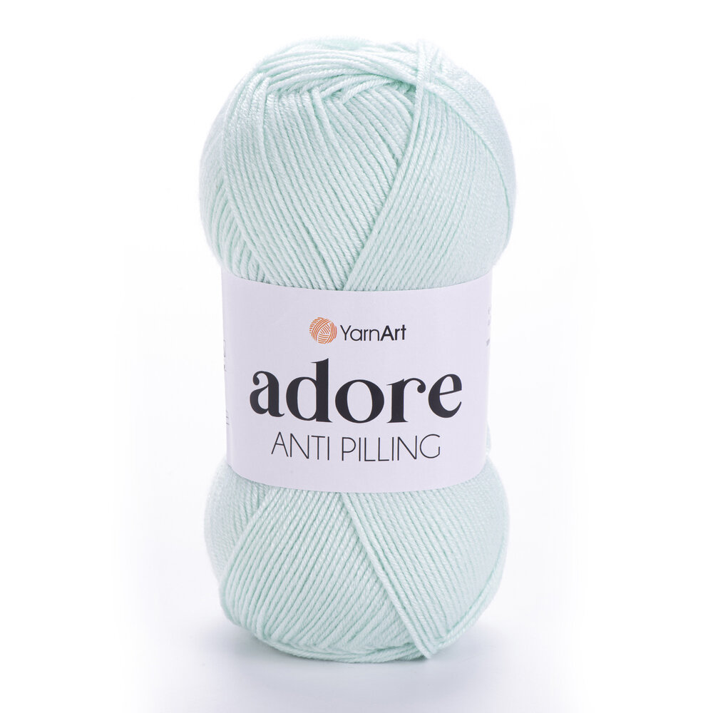 Пряжа для вязания YarnArt Adore 358 мята 100 гр/280 м 100% антипилинг акрил