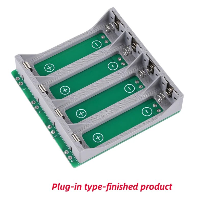 Держатель для батареек 18650, 6 слотов, Plug-in Type