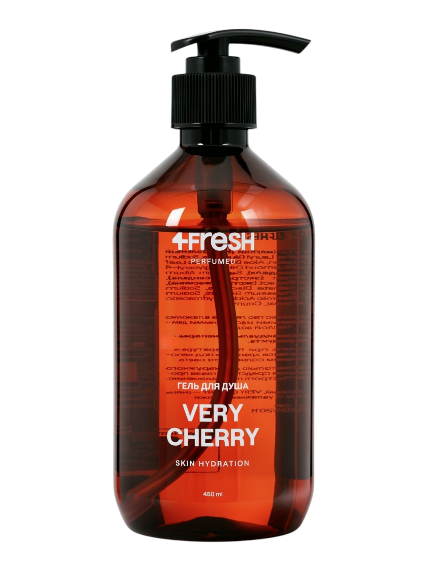Гель для душа 4FRESH very cherry, 450 мл