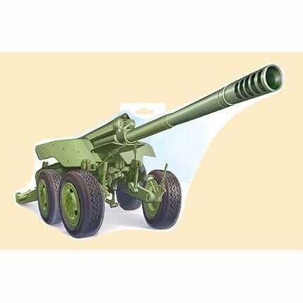 Оформительский элемент Империя поздравлений Пушка, формат А3, вырубка, полноцветная печать