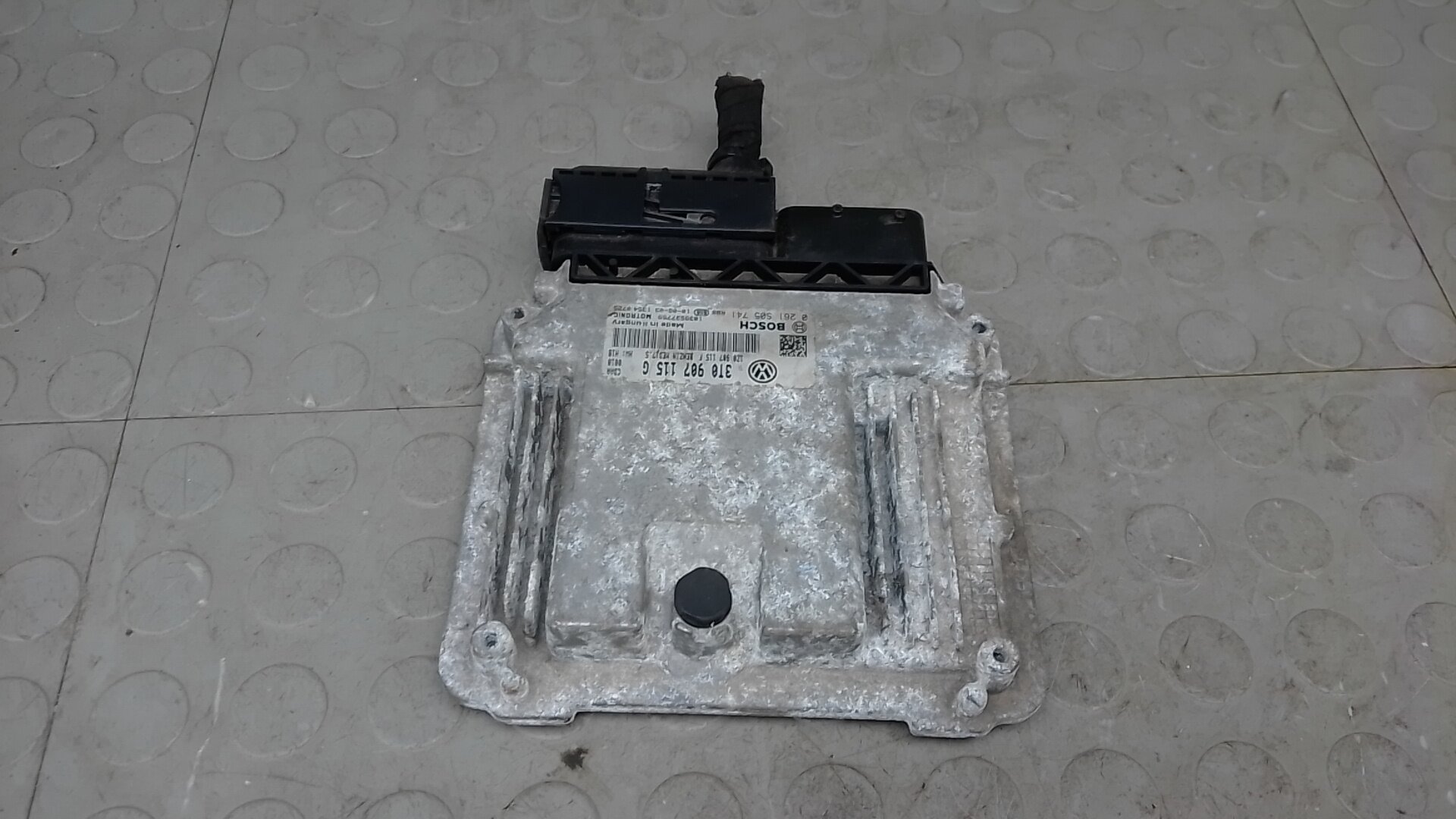 Блок управления двс SKODA OCTAVIA A5, Номер 3t0907115g 0261s05741