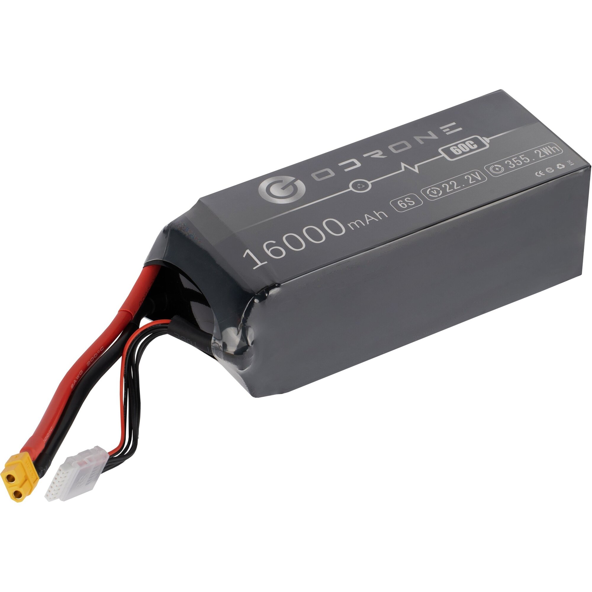 Аккумулятор GoDrone (LiPo/16000mAh/22.2V/6S1P/355.2wh/60C/XT60)