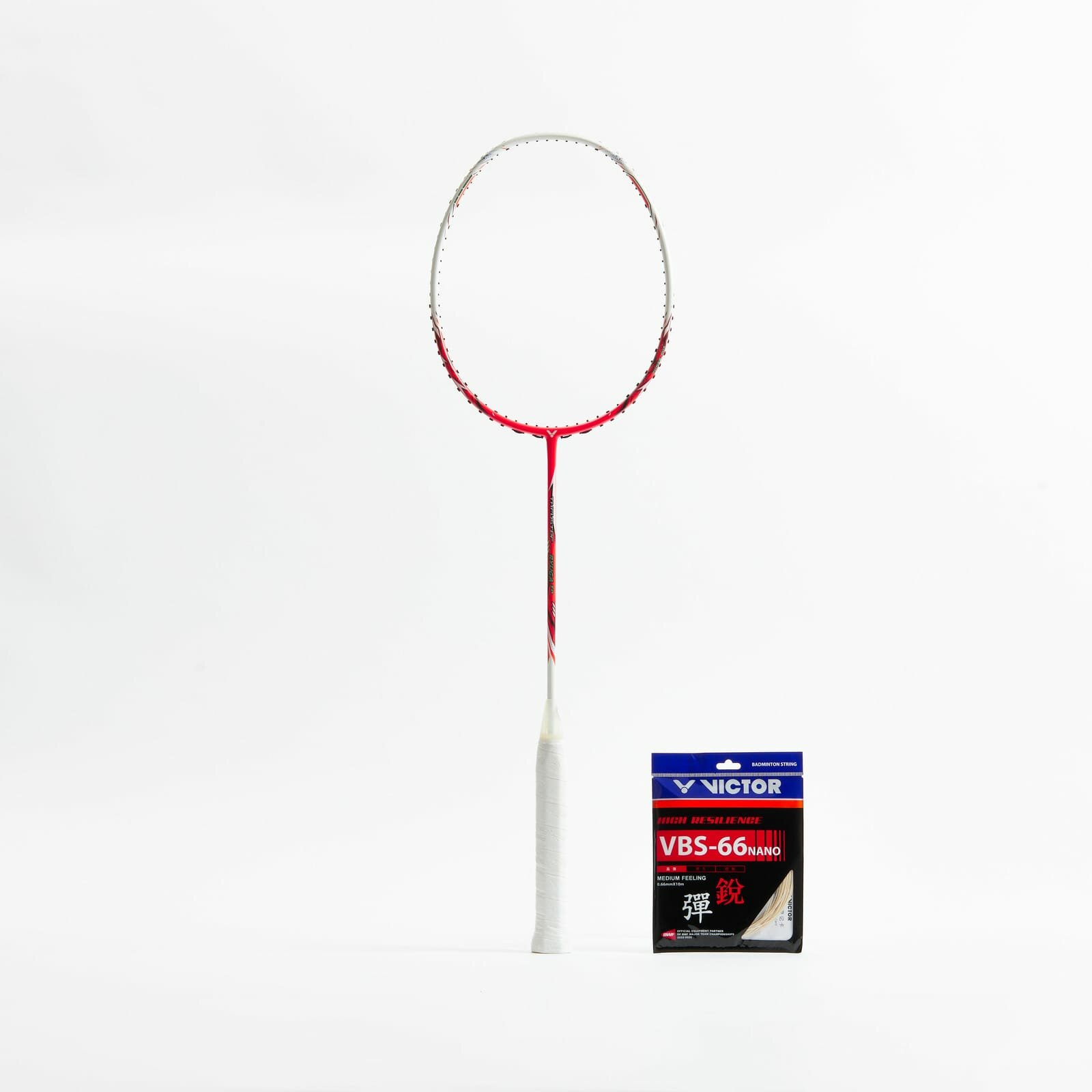 DECATHLON Ракетка для бадминтона Victor Thruster Ryuga TD, черный, жесткая, баланс в голову, ручка G6