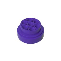 Детские строительные блоки Gobricks, фиолетовый, 060