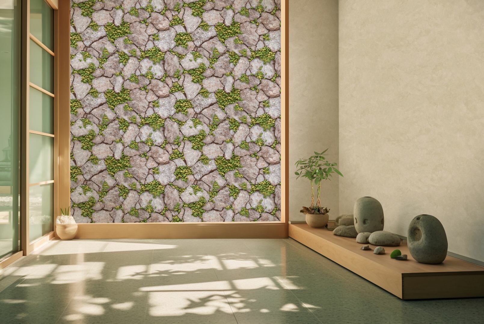 Обои Elysium 301608 Мох фон Винил на флизелине 10,05 м, 1,06 м — фото 1