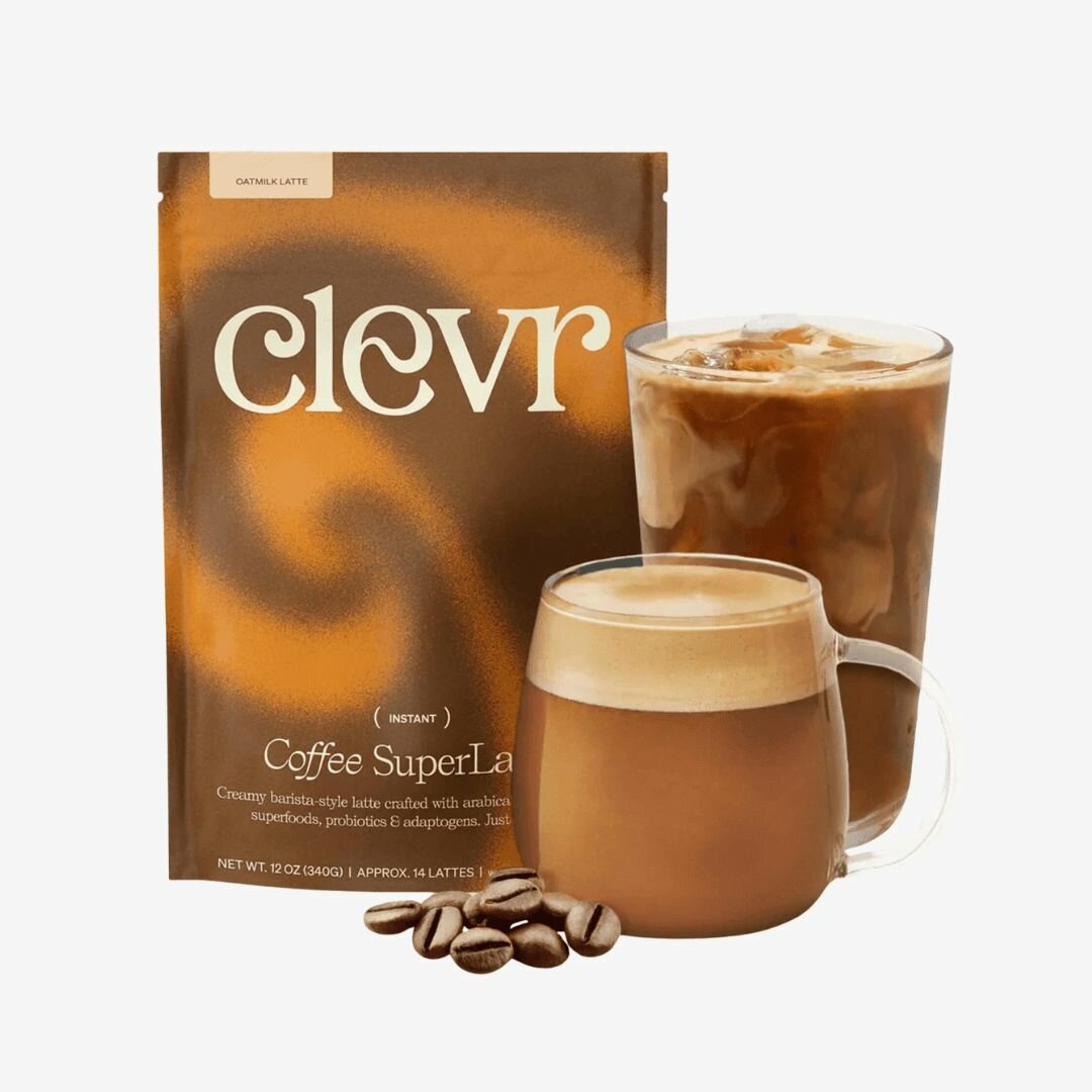 Clevr Blends Умный латте для энергии и баланса Coffee Superlatte, 340 гр (14 порций)