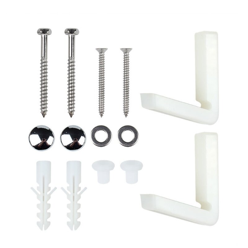 Прочные Крепежные болты для унитаза L-образной формы обеспечивают простоту установки и универсальную совместимость в домашних Ванных комнатах