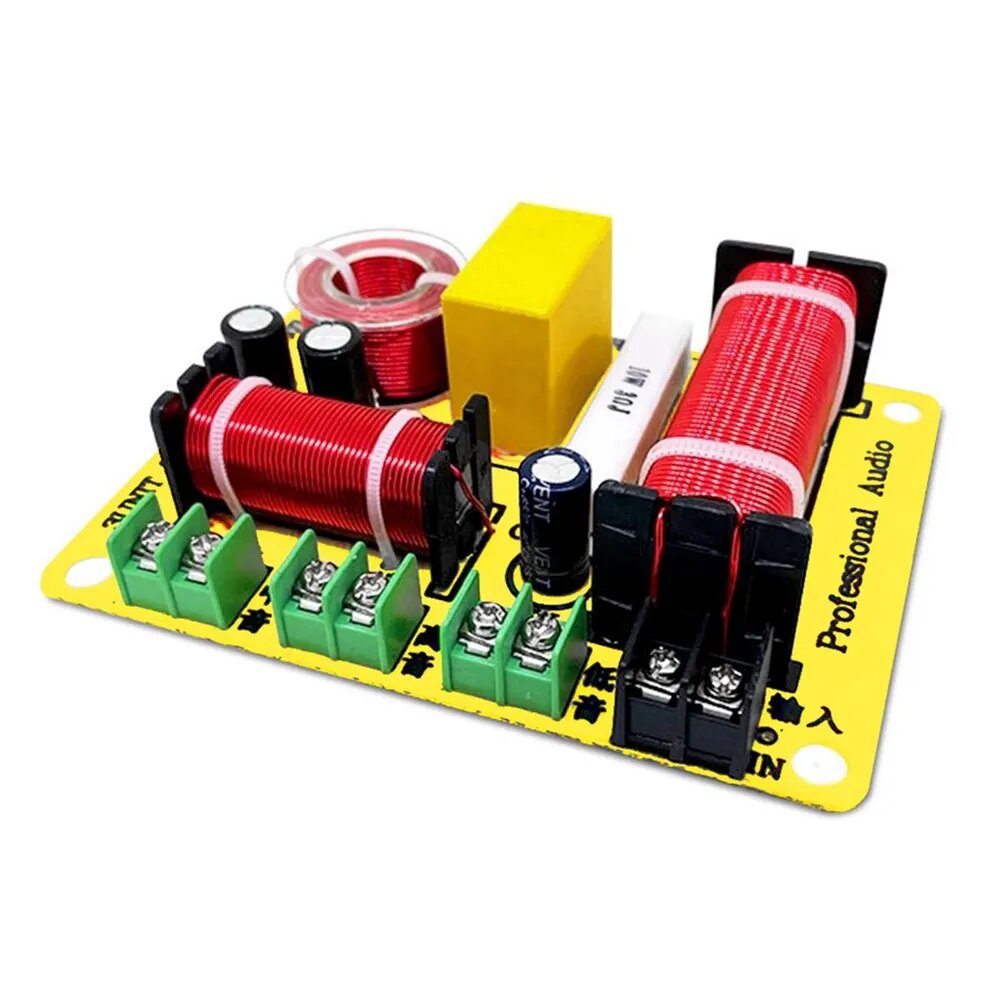 3-полосный делитель частоты ВЧ+СЧ+НЧ HiFi Crossover Professional Audio