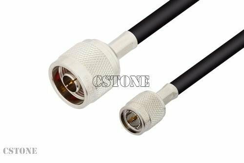 75 Ohm N штыревой к 75 Ом TNC штыревой кабель используя 75 Ом RG59 коаксиальный