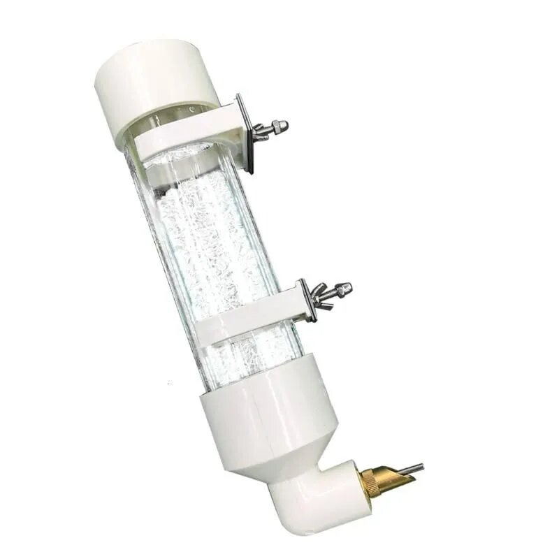 Автоматическая поилка для попугаев и волнистых попугайчиков, прозрачный - M