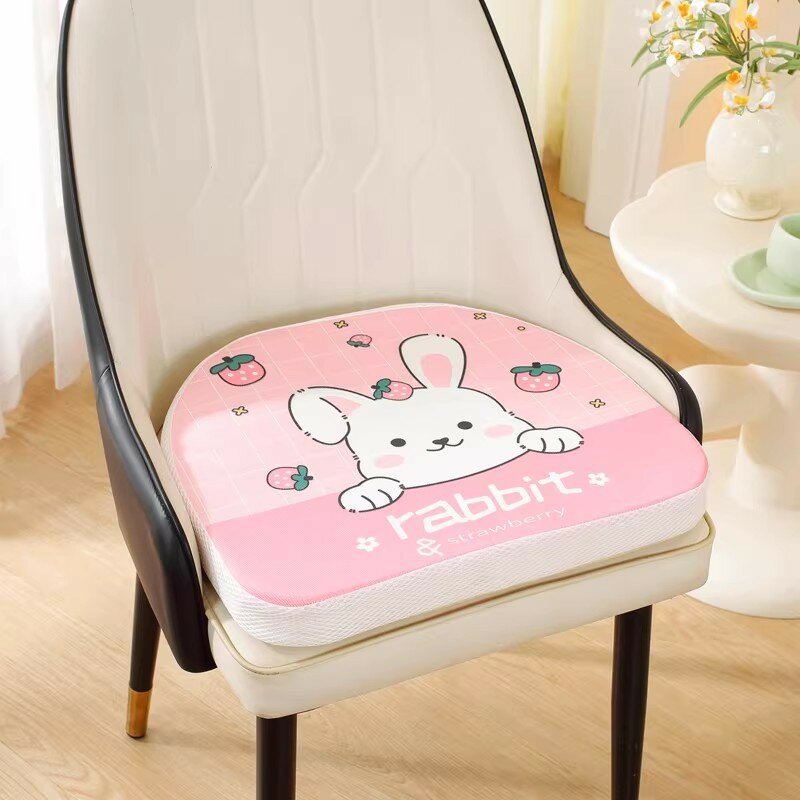 Подушка для увеличения роста детей, детский стульчик для кормления, сиденье в форме подковы, приподнятая и утолщенная подушка для стула, подушка для стула для учеников начальной школы.