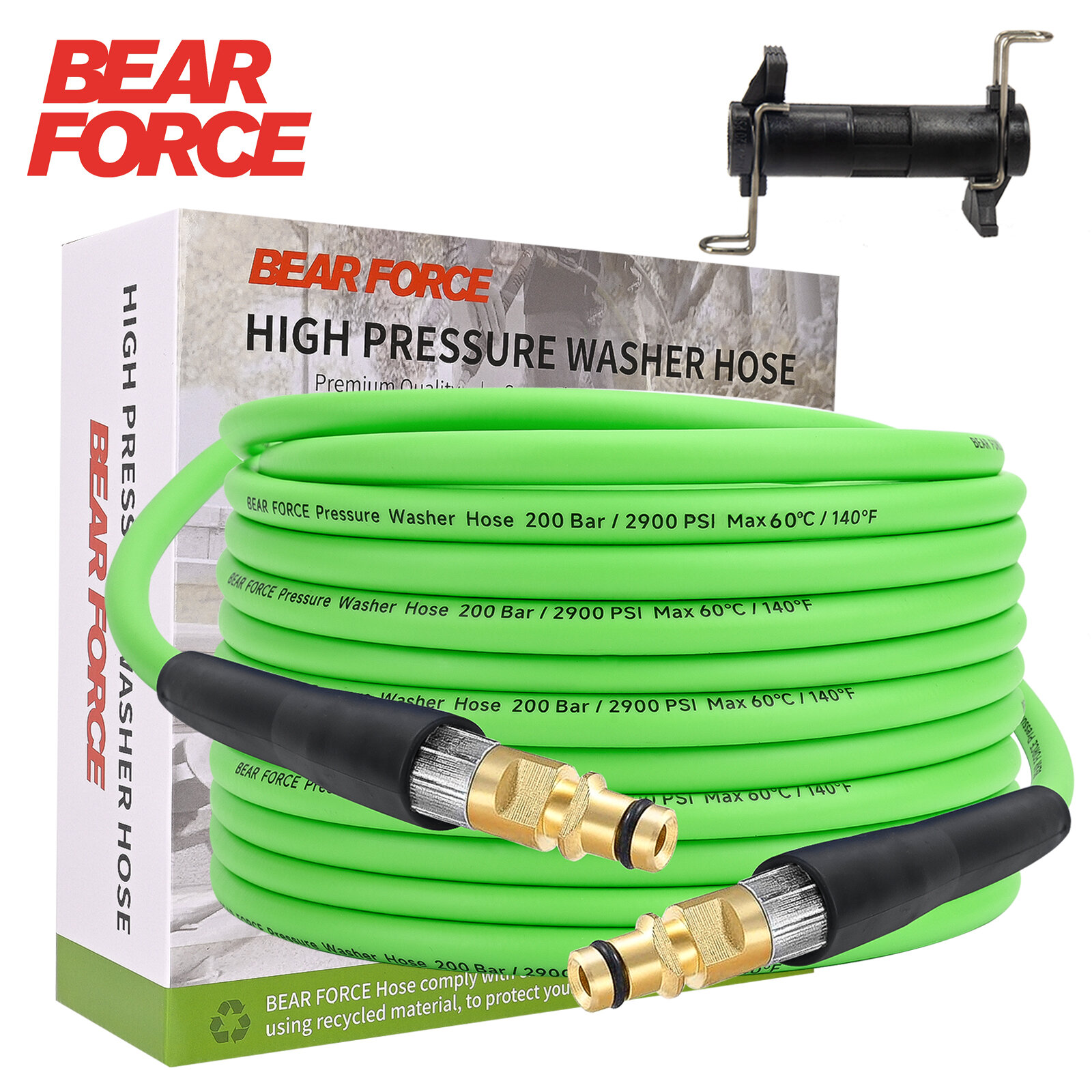 BEAR FORCE Шланг высокого давления для моек Керхер Karcher К2-К7 - 10м