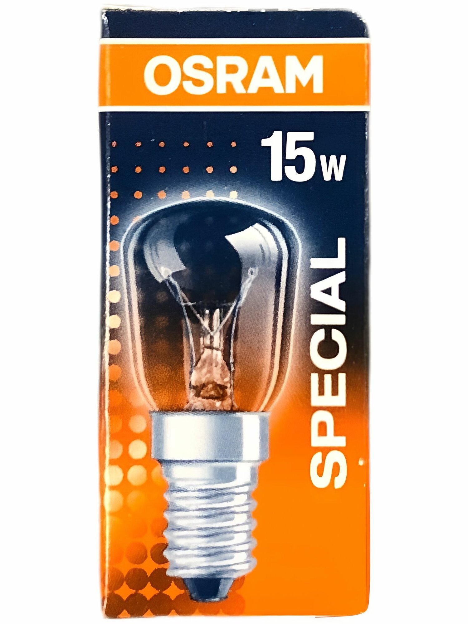 Лампа накаливания Osram E14 15W для холодильника Словакия