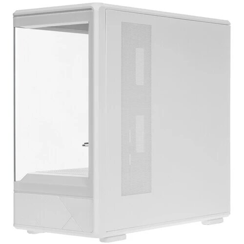 D200 white / Корпус без блока питания Case JONSBO D200, Mini-Tower, TG, no fan, 2xUSB-A 3.0 + 1xUSB-