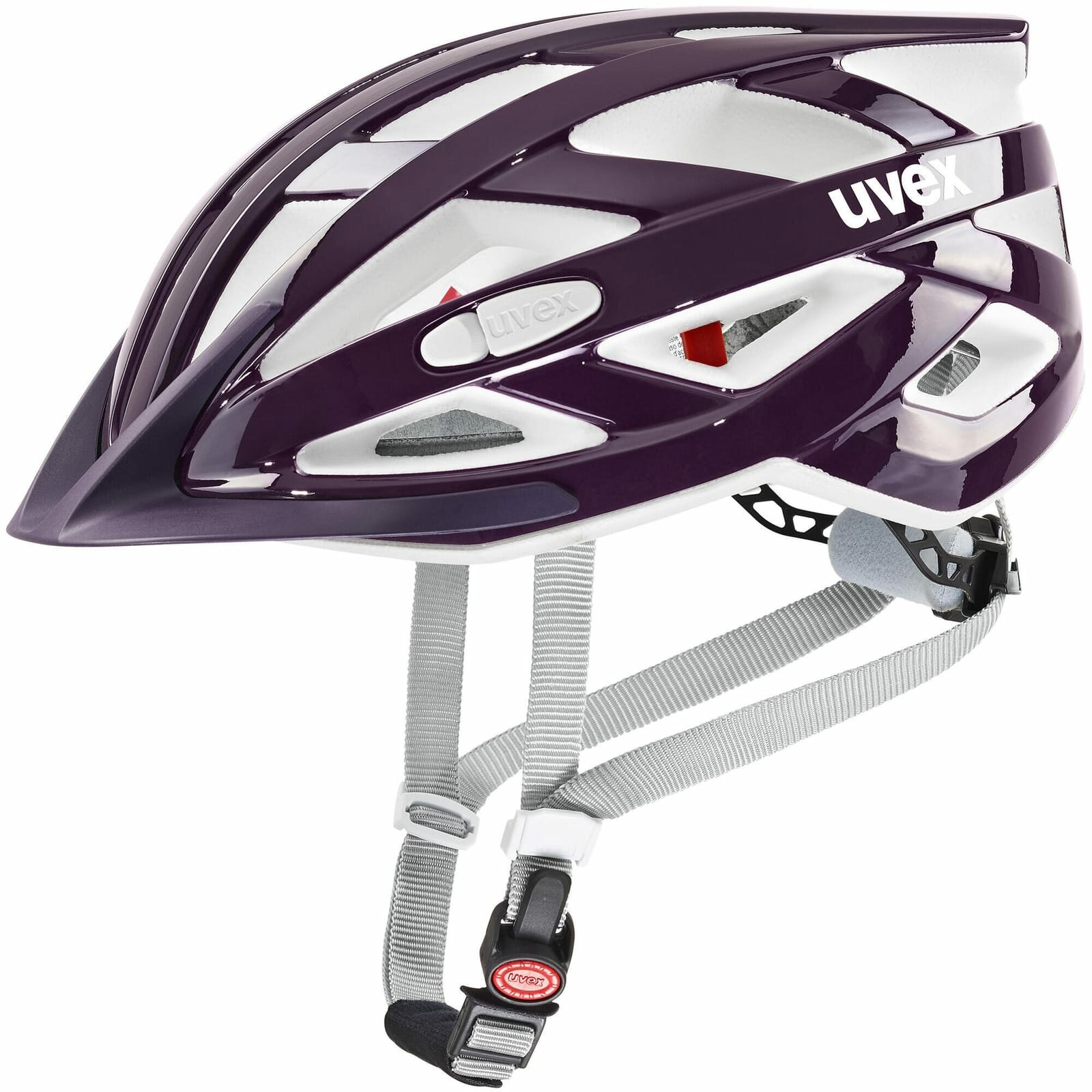 DECATHLON шлем защитный Uvex I-vo 3D, глубокий лиловый, 56-60