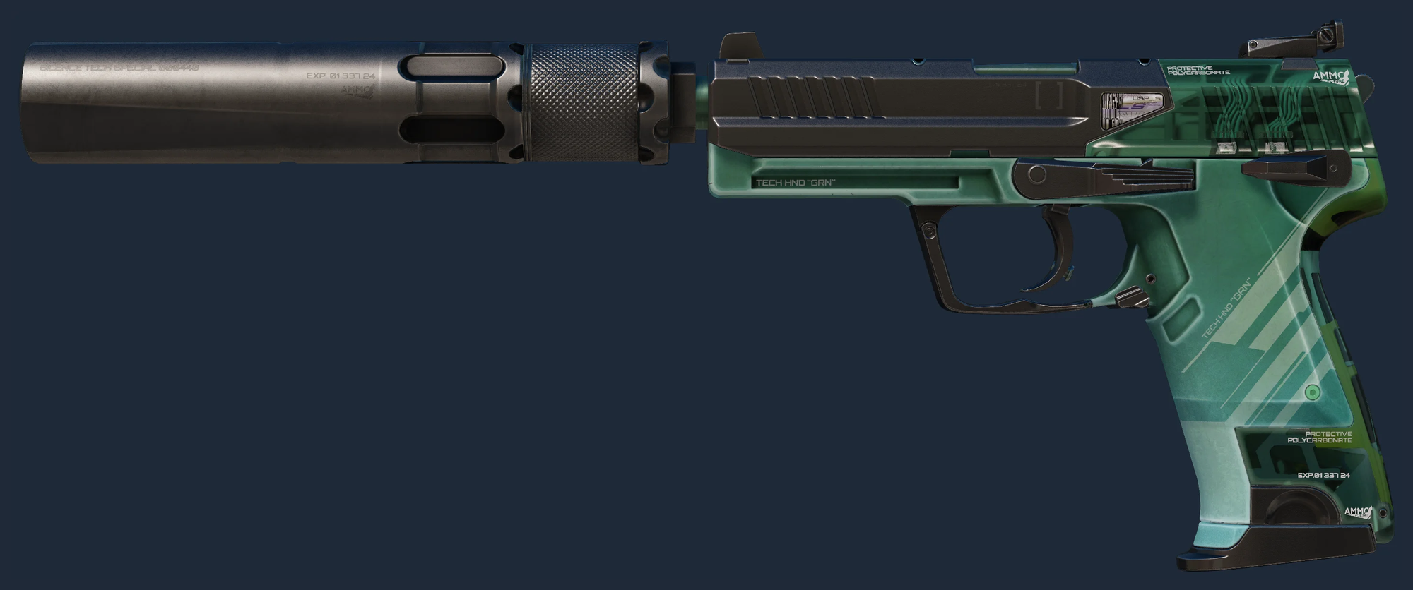 StatTrak™ USP-S | PC-GRN (Немного поношенное) Скины CS2 с быстрой автовыдачей steam trade