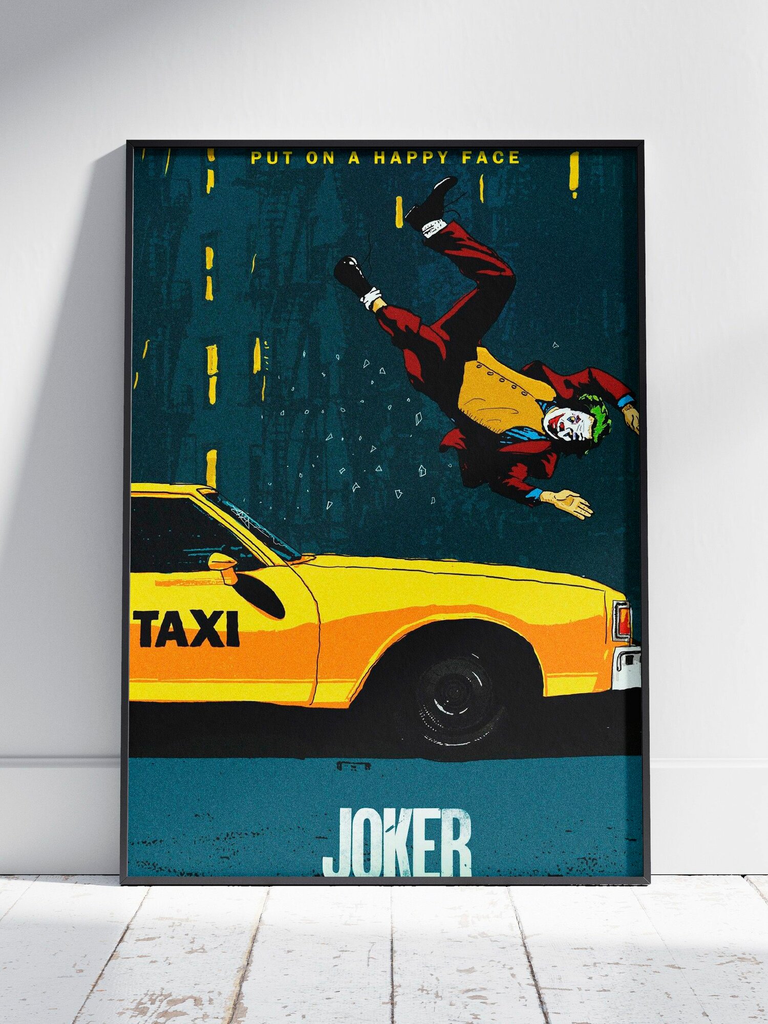 Плакат на стену для интерьера Joker 2019 (Джокер - Артур Флек 30) - Постер по фильму и кино формата A4 (21x30 см)