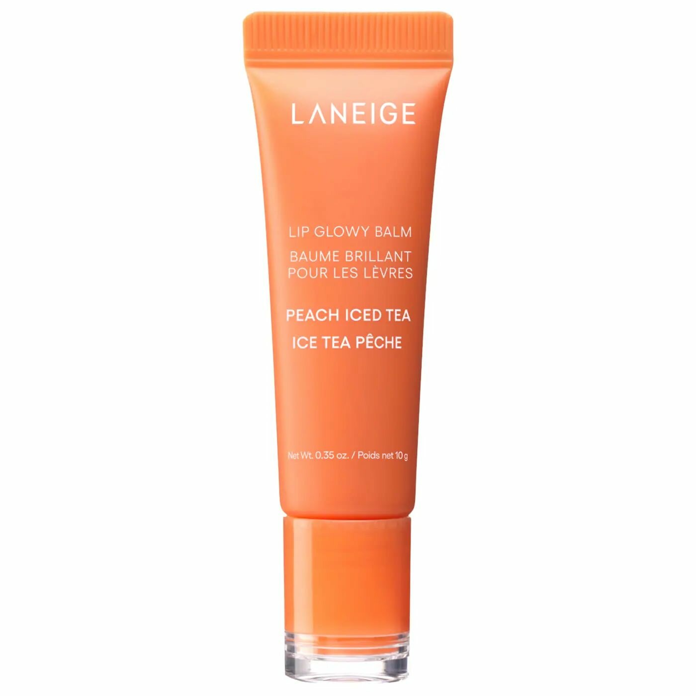 LANEIGE Блестящий бальзам для губ Lip Glowy Balm (Peach iced tea) 10 г