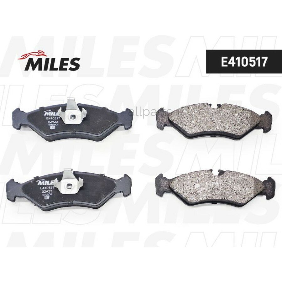 MILES E410517 Колодки тормозные MERCEDES SPRINTER (2-4t) 95>06/VOLKSWAGEN LT 96>06 задние