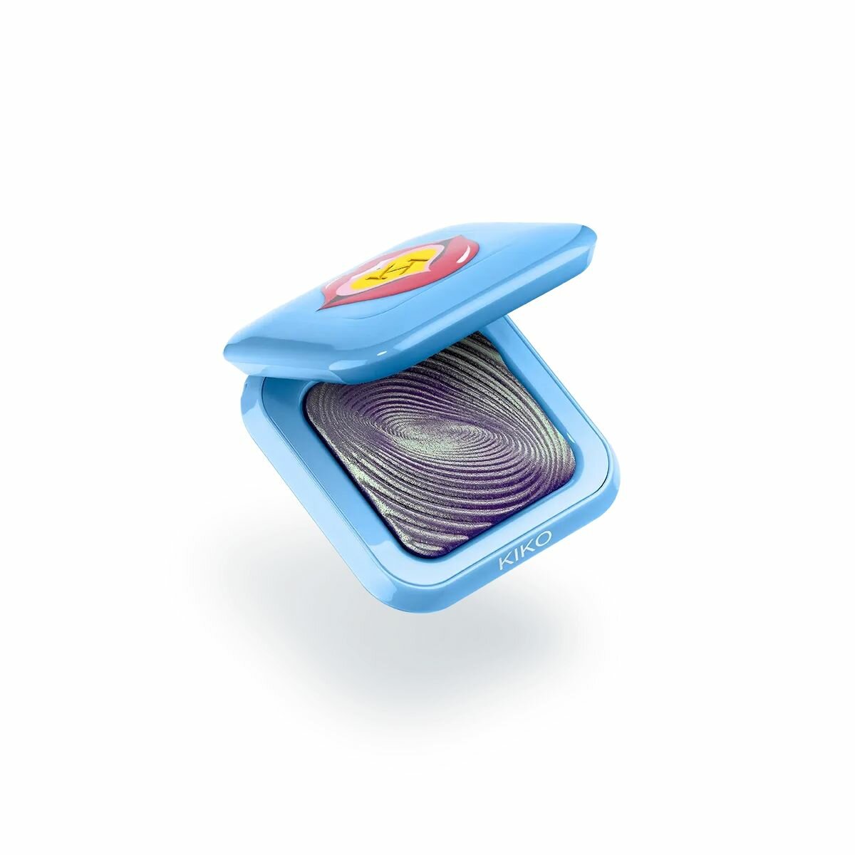 KIKO MILANO Влажные и сухие тени для век с 3D-эффектом hue ready? water eyeshadow eye'm an artist edition 3 гр отттенок 04 Blue me away