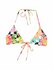 Купальник MOSCHINO Floral-print bikini top, размер 40, pink