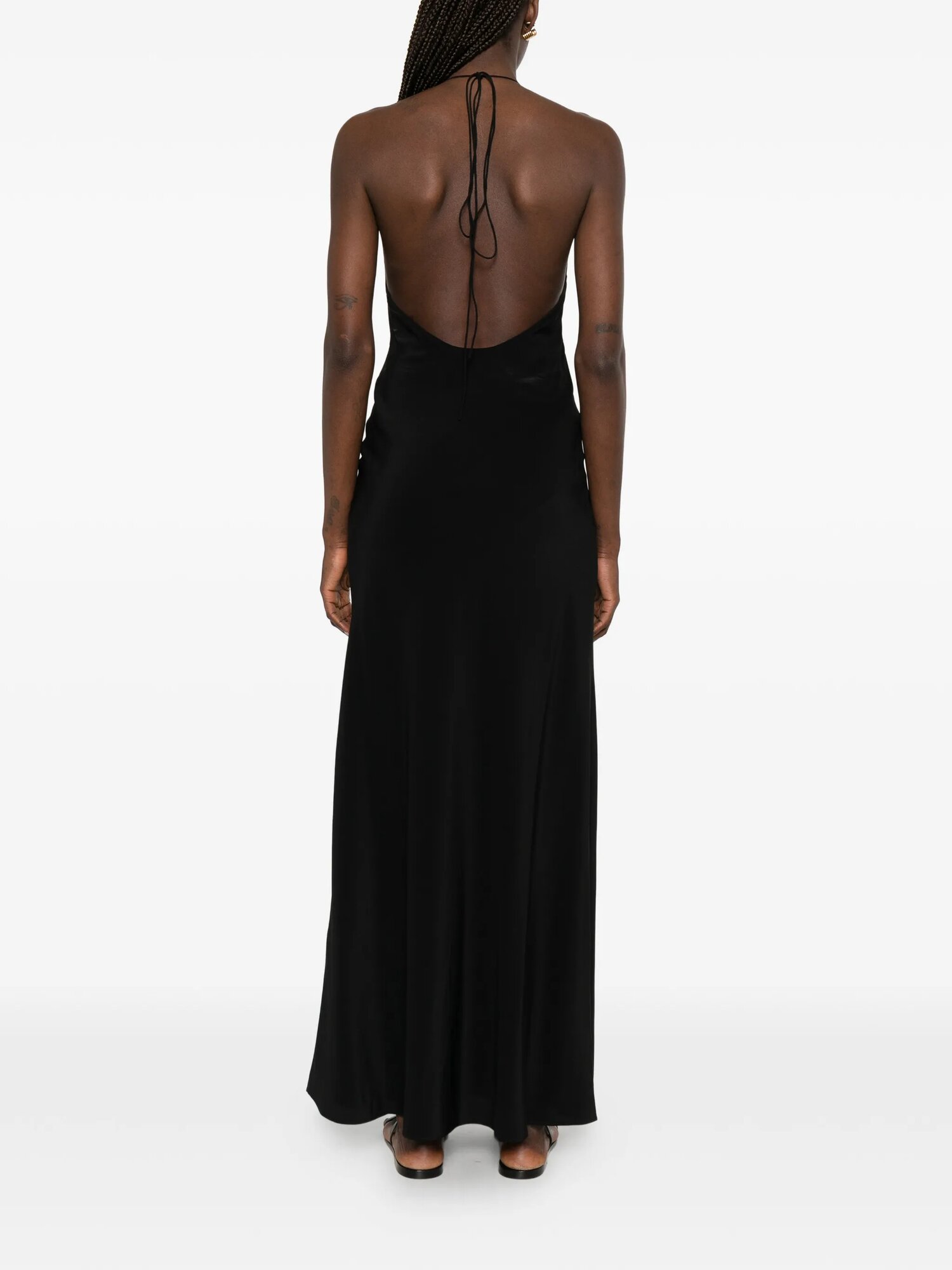 Платье Matteau Low-back halterneck maxi dress, размер 40 — фото 1