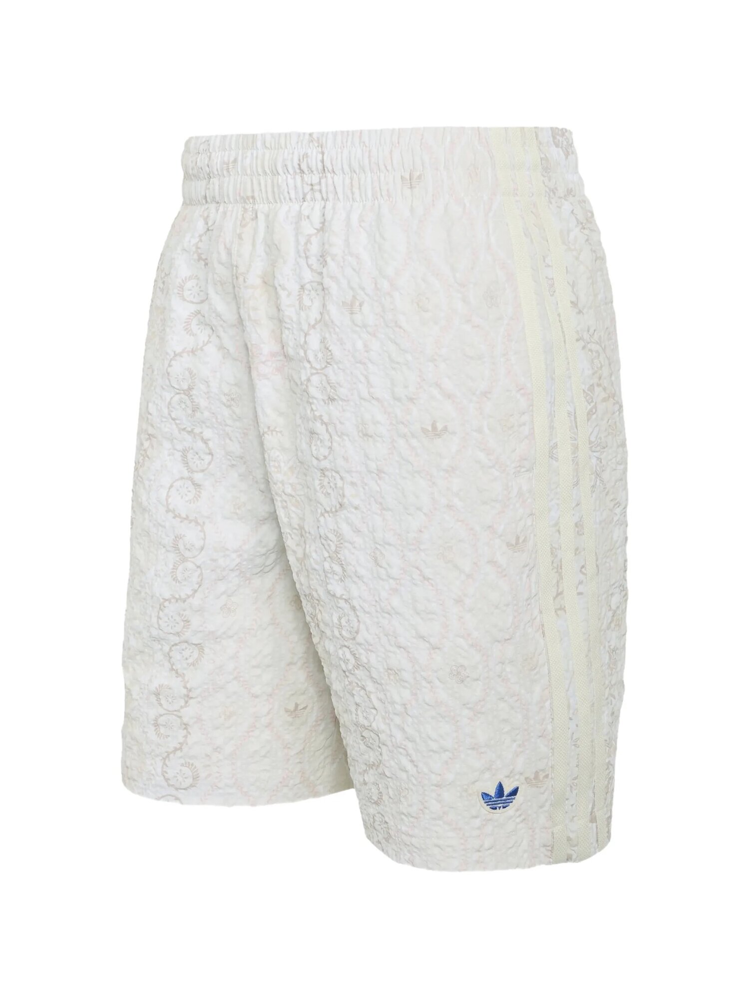 Шорты Floral-print seersucker track shorts