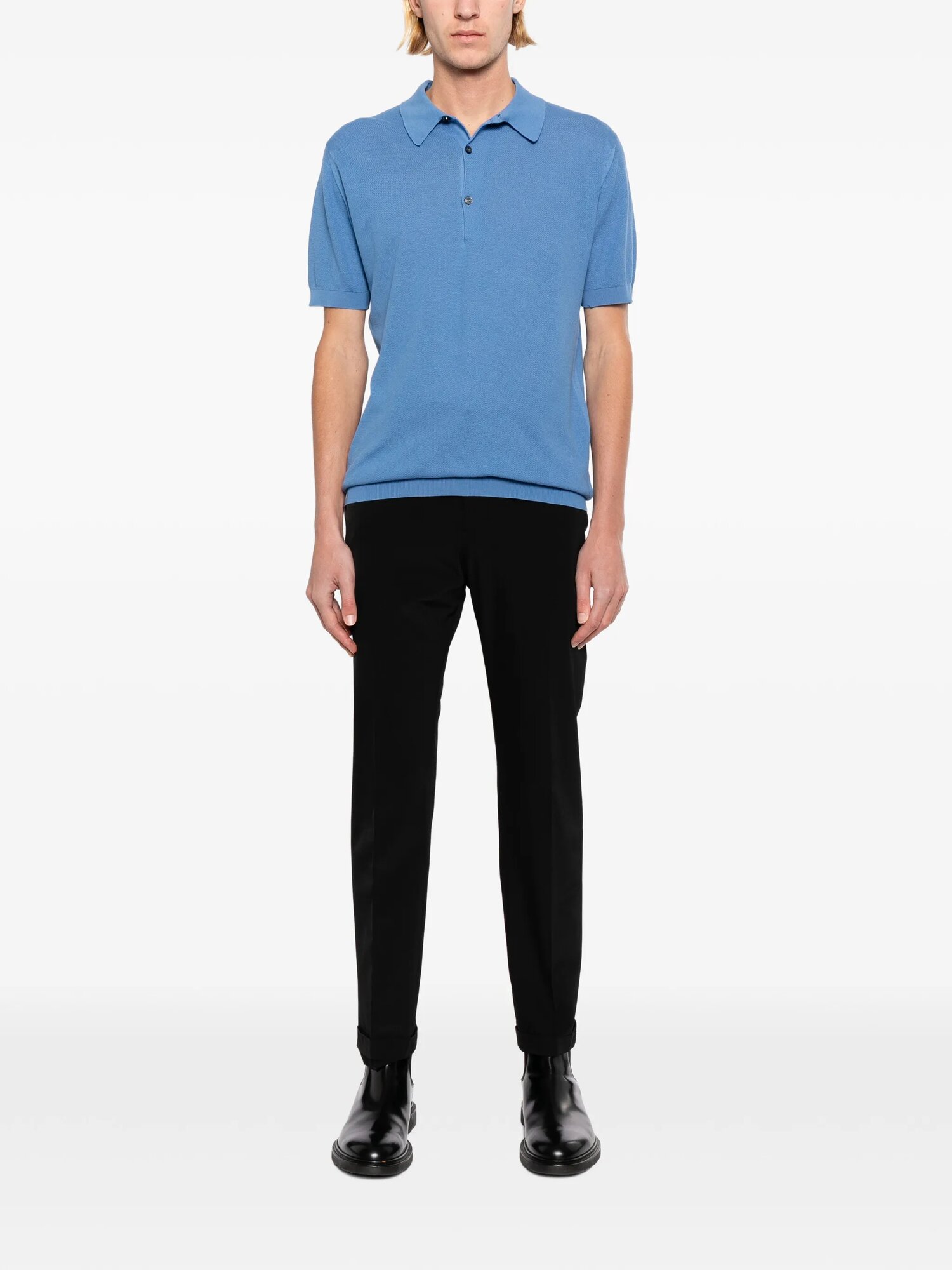 Рубашка John Smedley Roth, размер 52, blue — фото 1