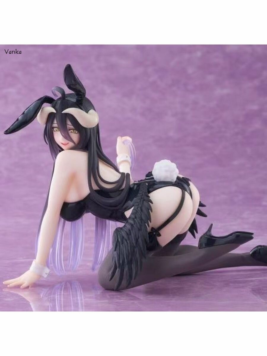 Аниме фигурка TAITO Альбедо в образе зайки персонаж аниме Overlord 13cm