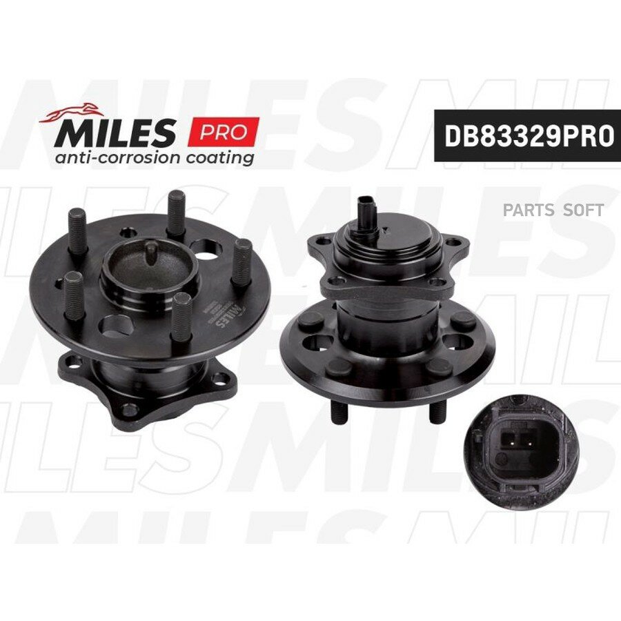 MILES DB83329PRO Ступица задняя ось Toyota Camry (V50) 11- ()