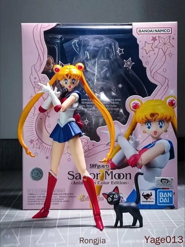 Экшн фигурка Bandai S.H.FIGUARTS Красотка-хранительница Сейлор Мун, Sailor Moon, SHF 14cm