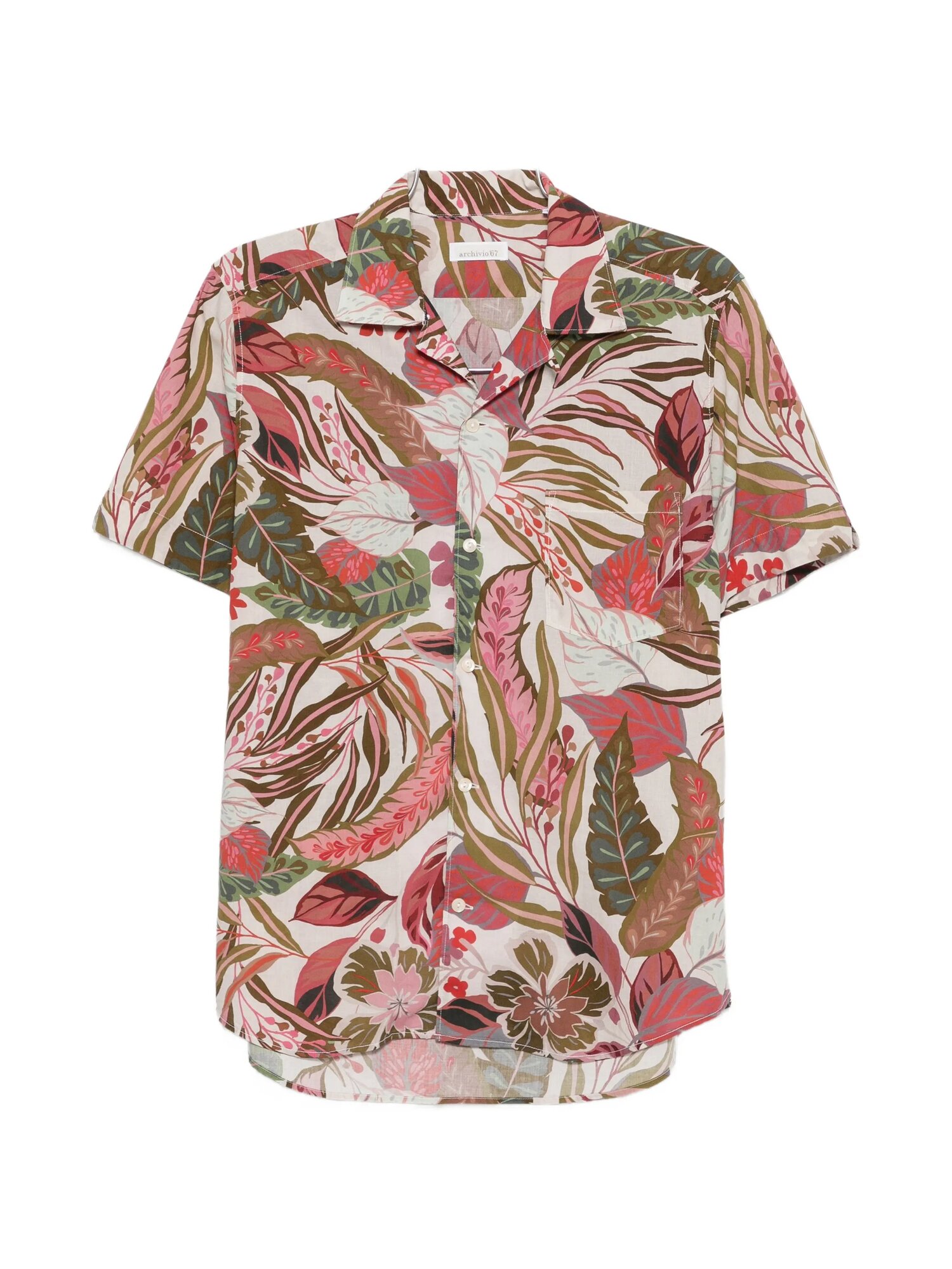 Рубашка ARCHIVIO '67 Floral-print short-sleeve shirt