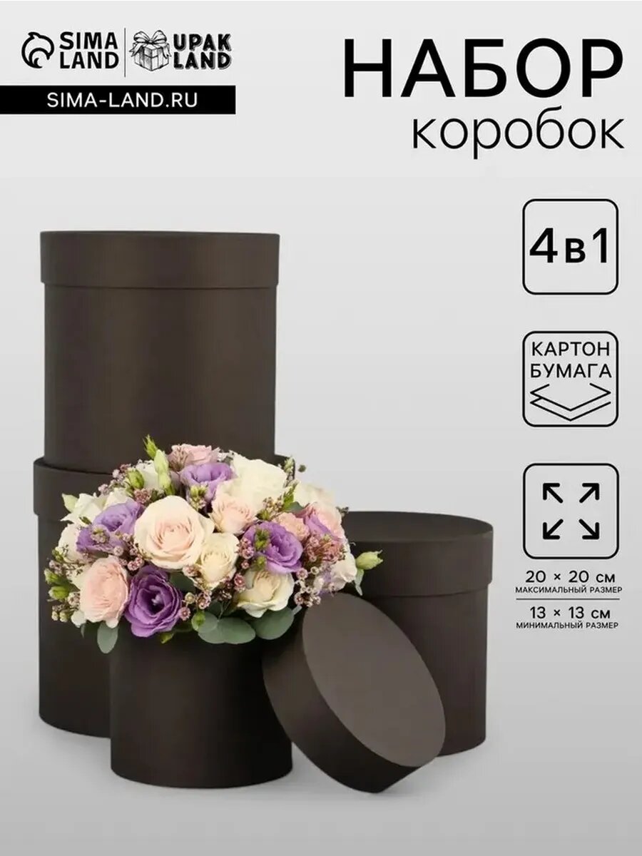 Многофункциональные круглые коробки для хранения