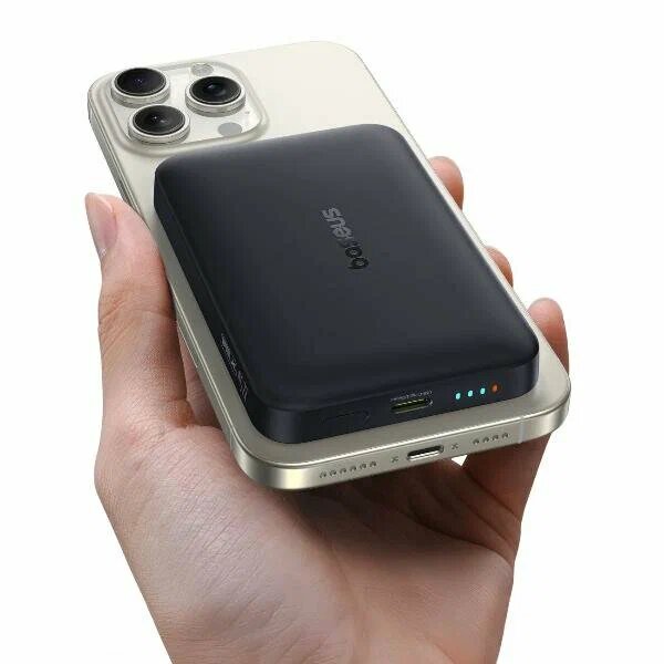 Внешний аккумулятор MagSafe Baseus EnerFill FM11 10000mAh 22.5W Cosmic Black
