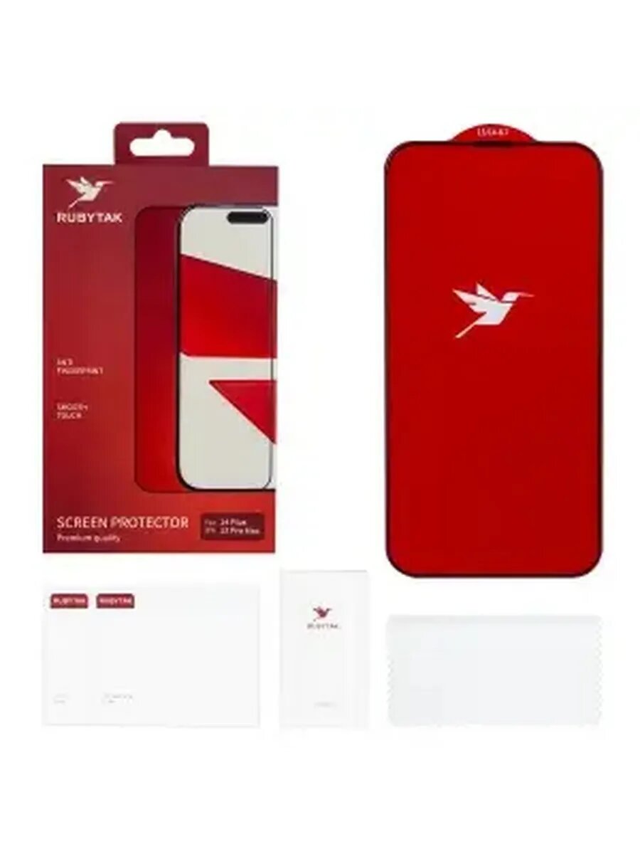 Защитное стекло для iPhone 13 Pro Max/14 Plus РубинаТАК