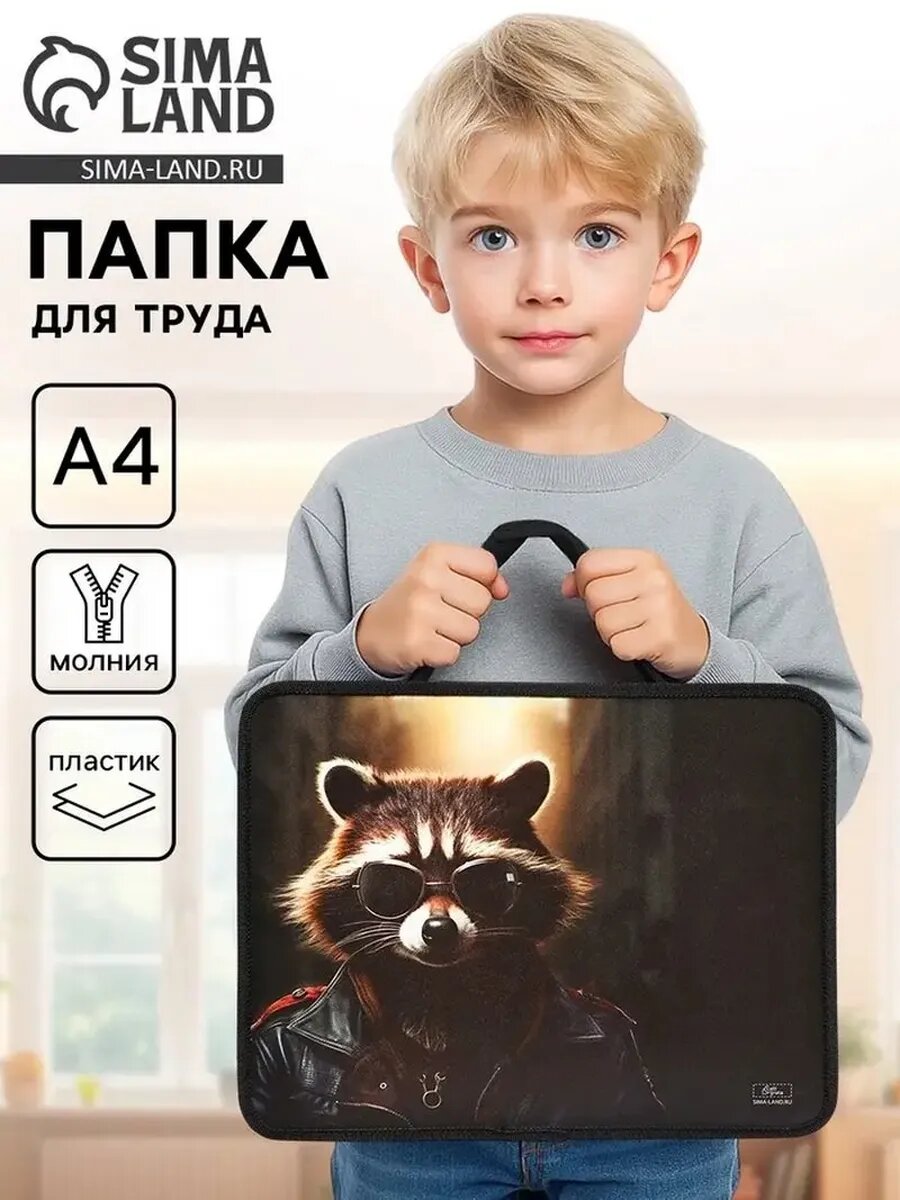 Практичная пластиковая папка для учебы и творчества