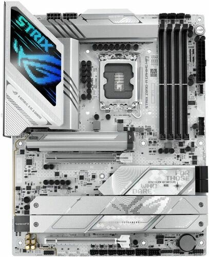 Материнская плата ASUS ROG STRIX Z890-A GAMING WIFI - LGA 1851, Intel Z890, 4xDDR5-6400 МГц, 1xPCI-Ex16, 5xM.2, ATX