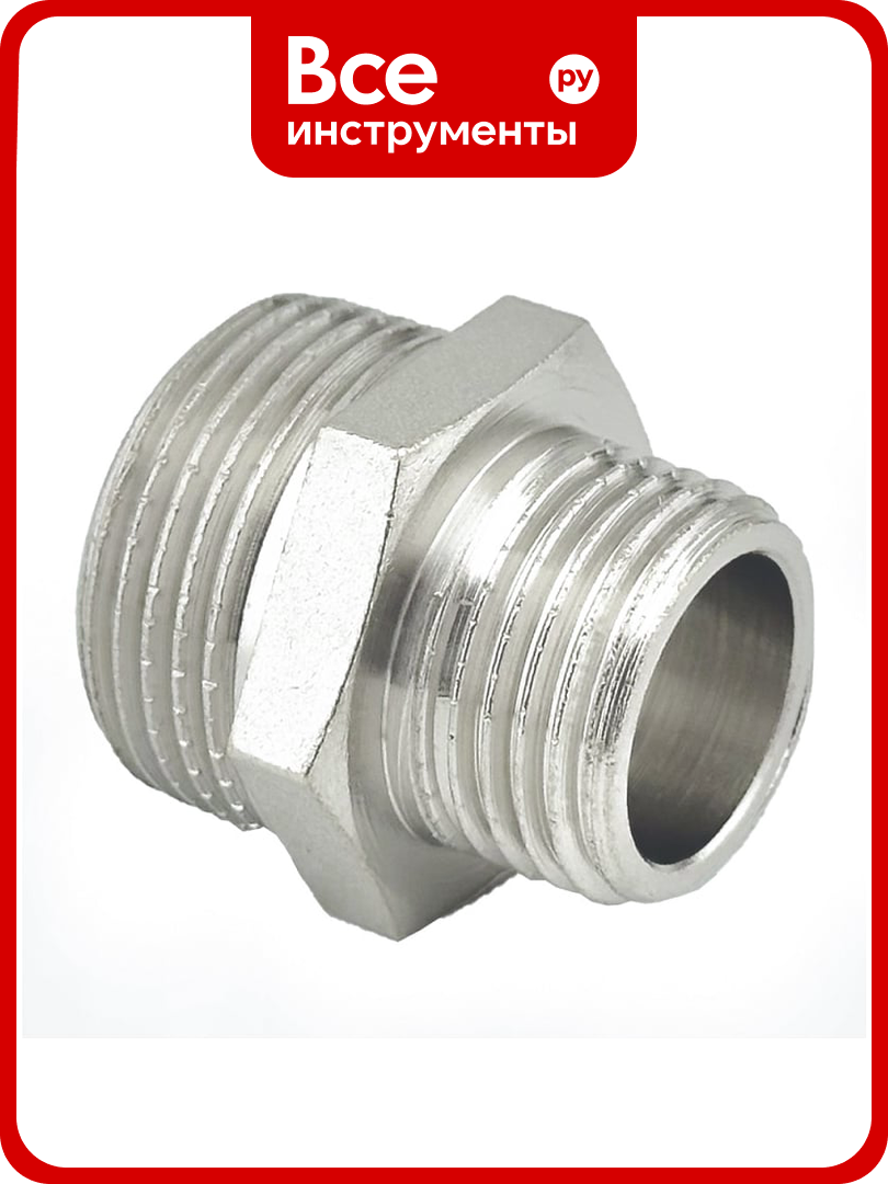 Бочонок переходной никелированный PROFACTOR 3/4" х 1/2" PF TF 13