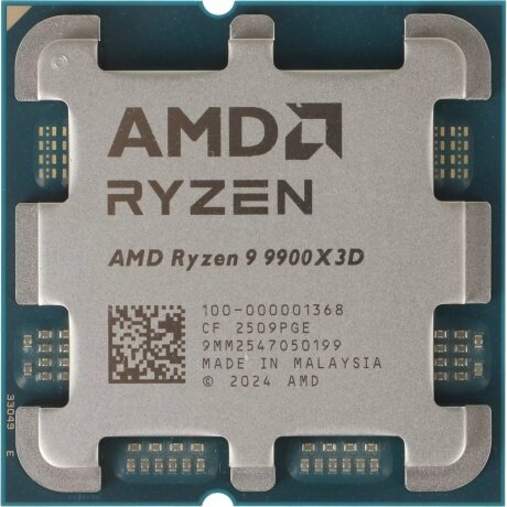 Процессор AMD Ryzen 9 9900X3D AM5 tray 100-000001368