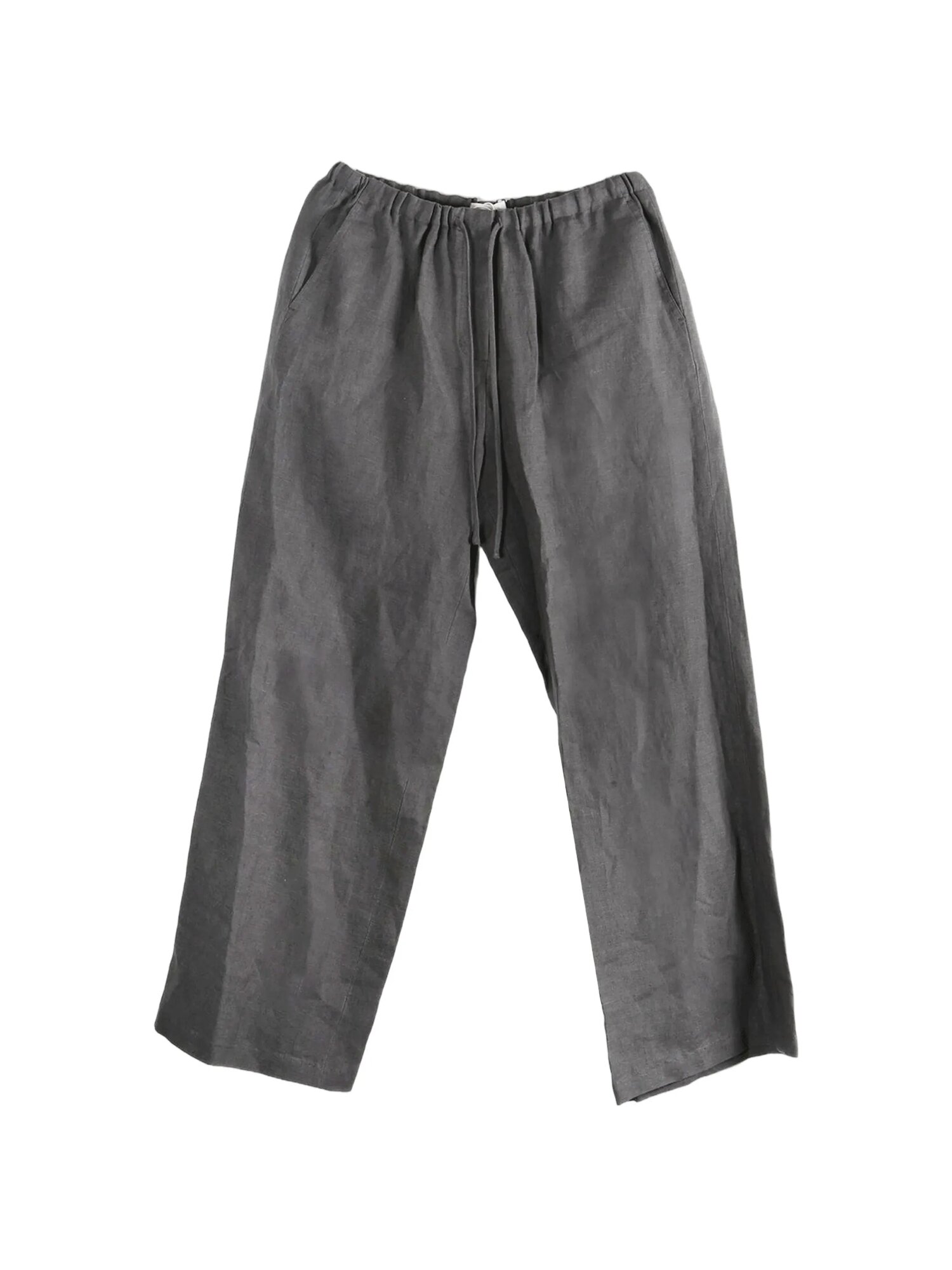 Брюки Drawstring-waist wide-leg trousers