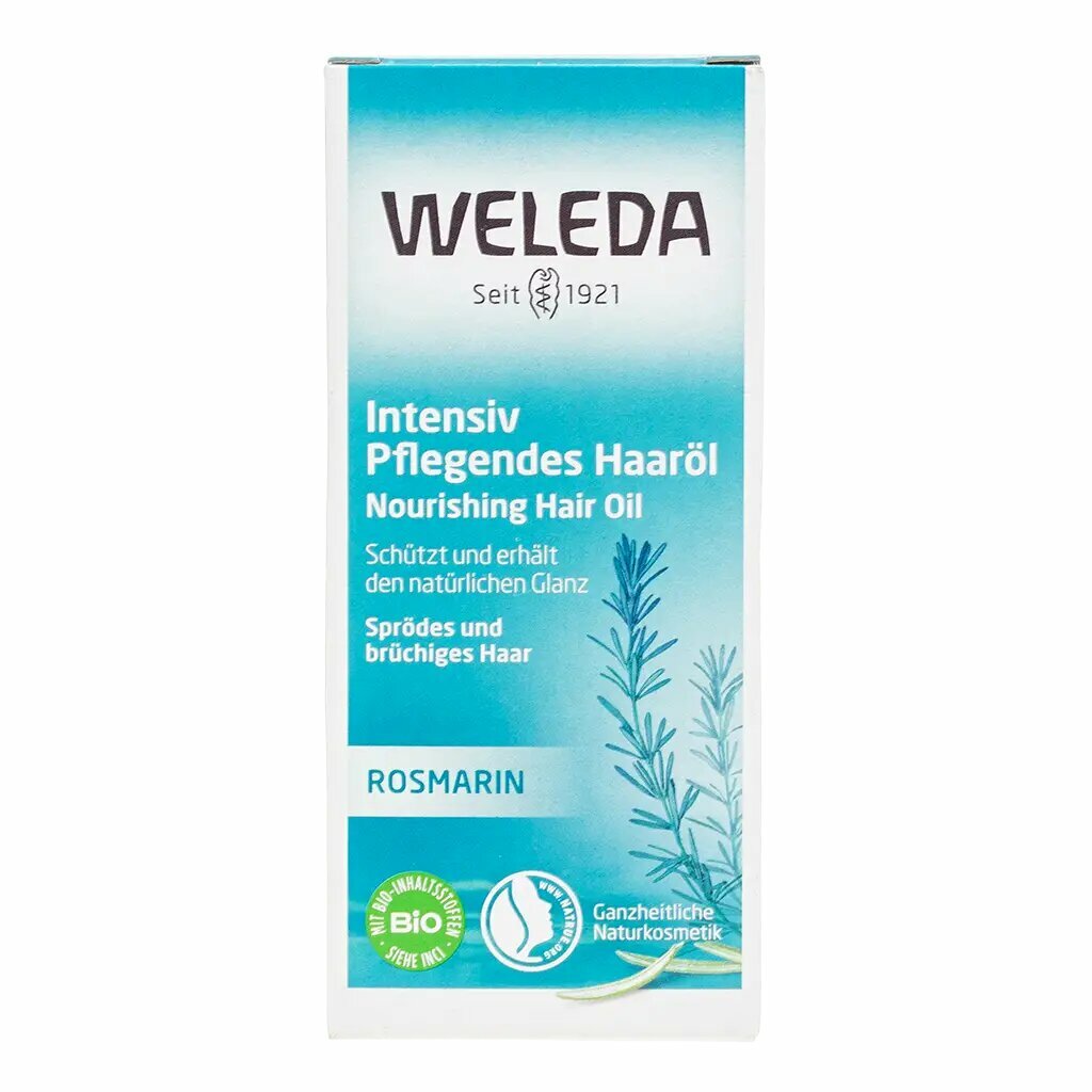 Weleda масло для волос 50 мл 1 шт