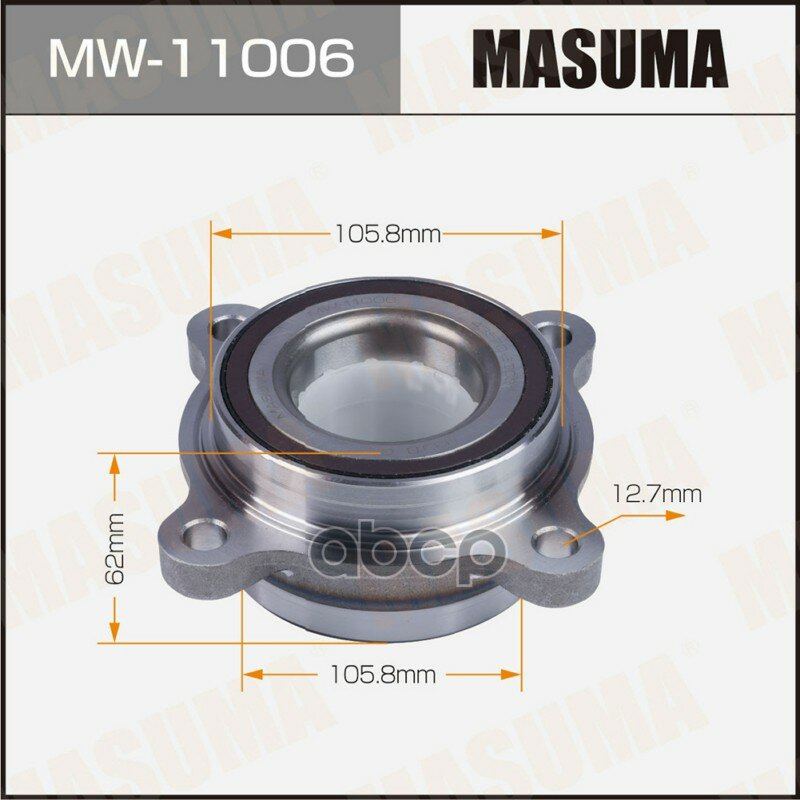 Стичный зел MASUMA front TOYOTA LAND CRUISER / UZJ2 (with ABS) Masuma арт. MW11006